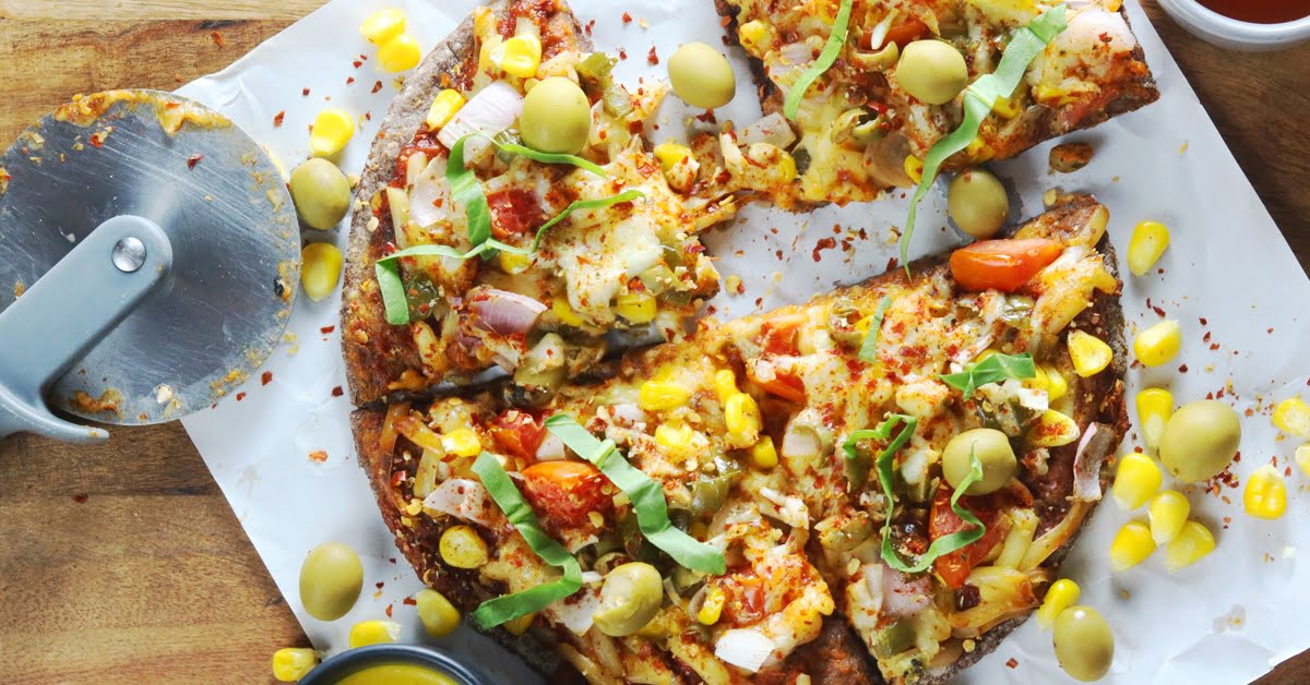 Thin Crust Ragi Pizza – Meg's Kitchen Studio
