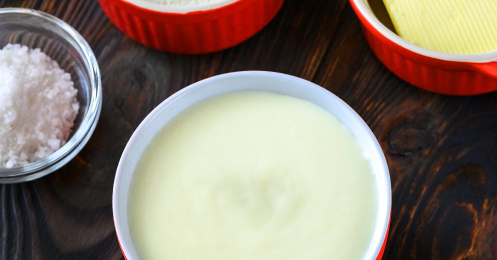 Bechamel Sauce (Cheesy White Sauce) – Meg's Kitchen Studio